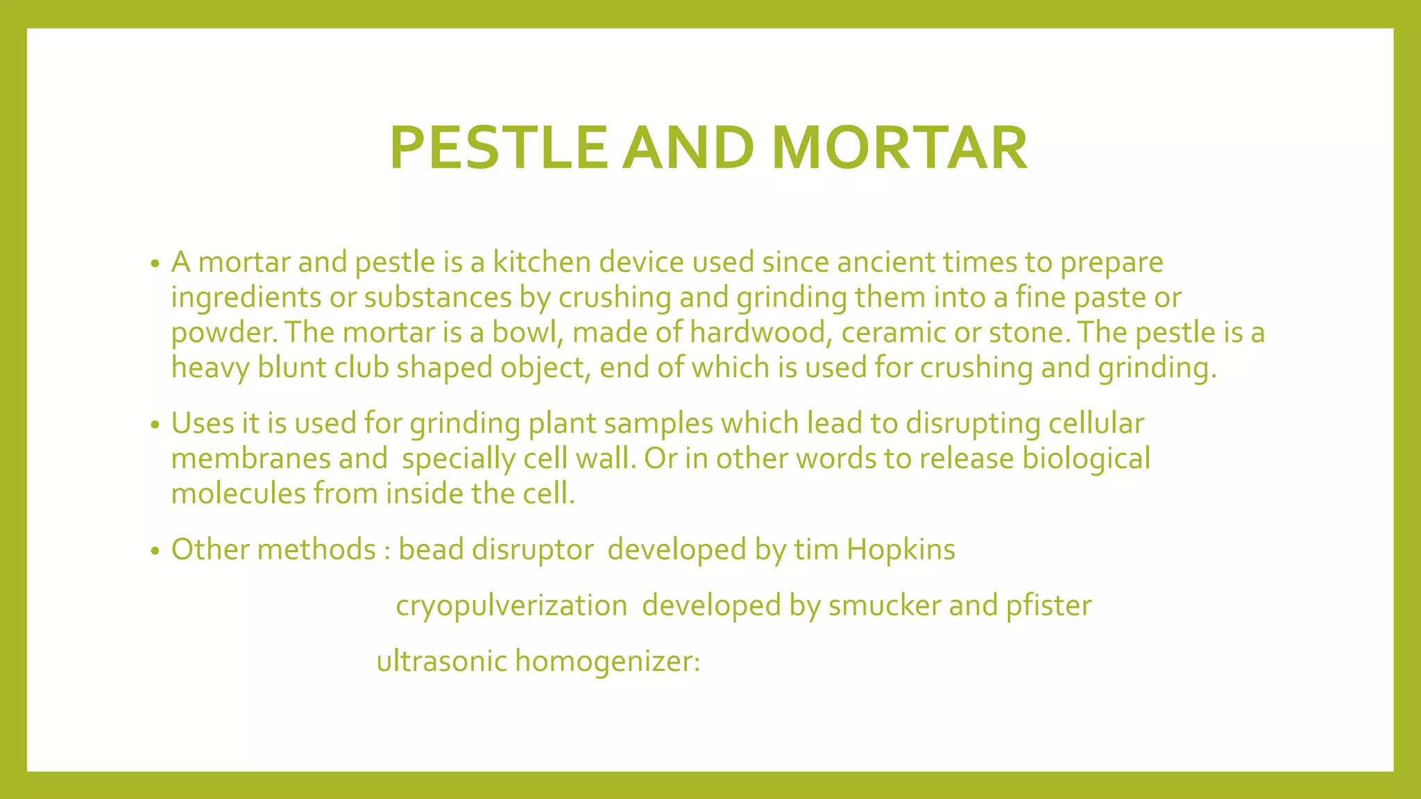Instrumentation in biotechnology lab | PPTX