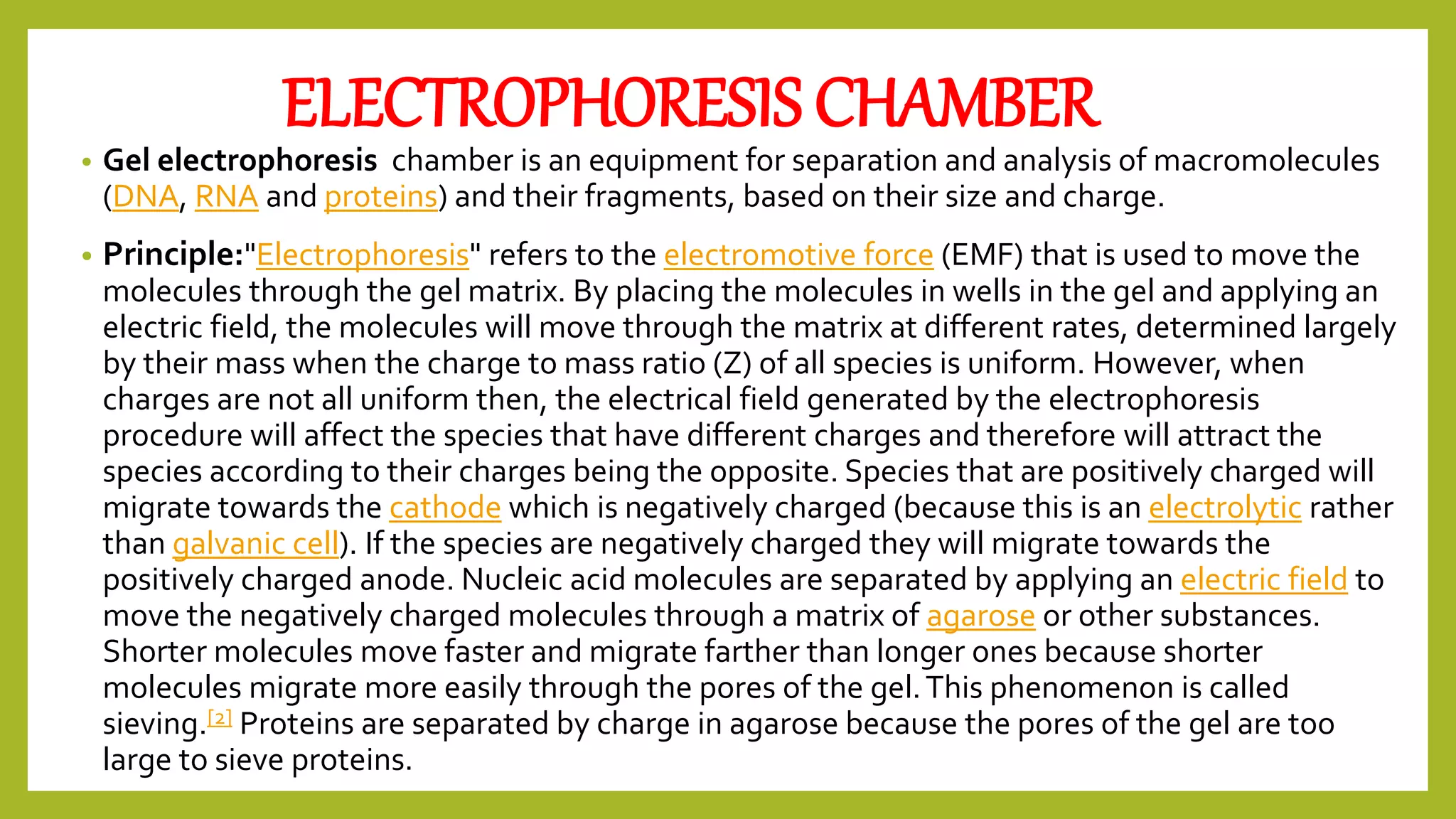 Instrumentation in biotechnology lab | PPTX