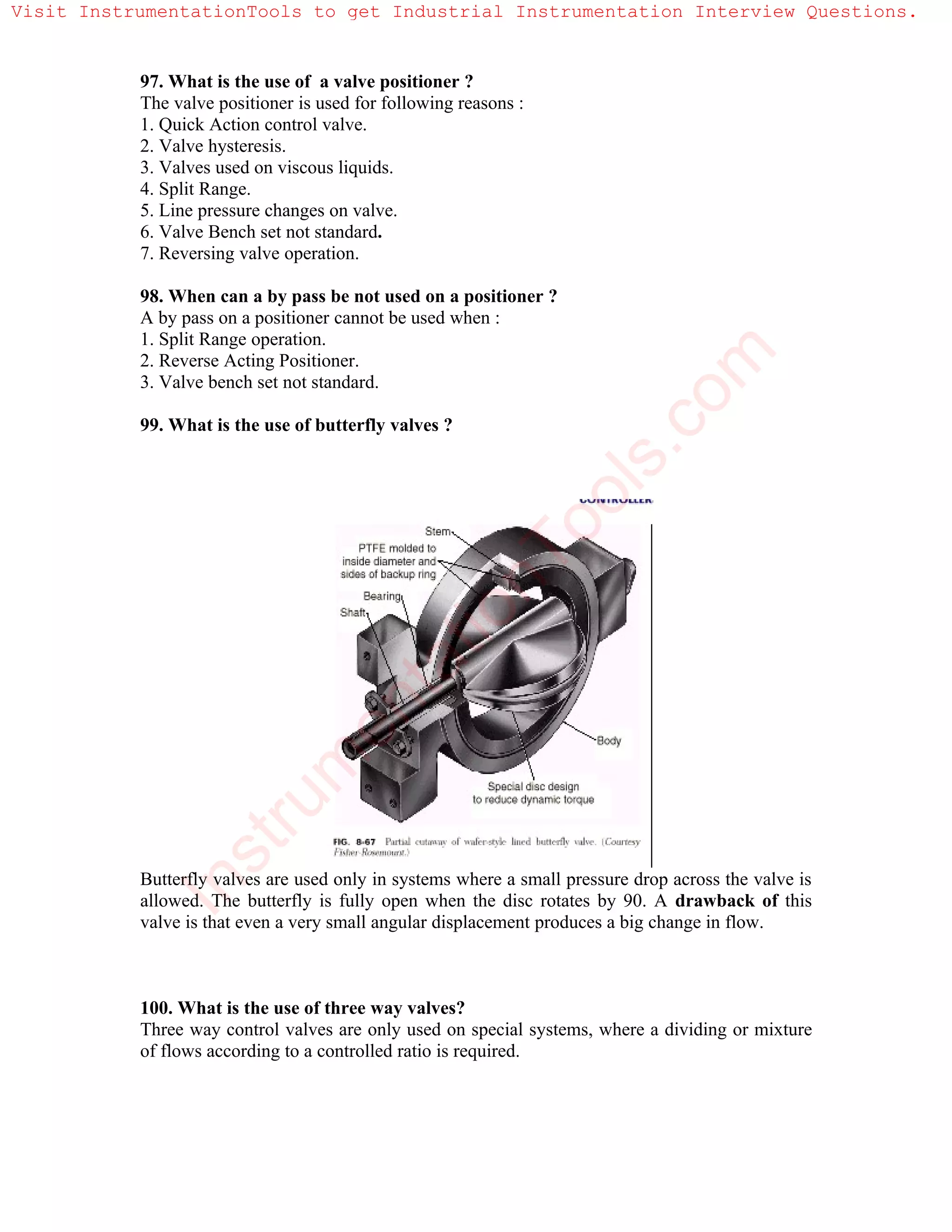Instrumentation Interview Questions Download | PDF | Chemistry | Science