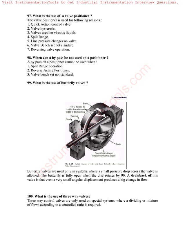 Instrumentation Interview Questions Download | PDF | Chemistry | Science