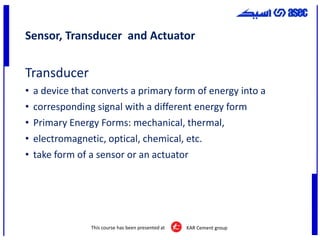 Instrumentation introduction rev arabic | PPTX