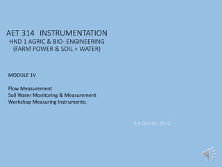 Instrumentation iv. | PPTX