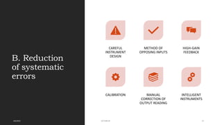 Lecture 04: Errors During the Measurement Process | PPT