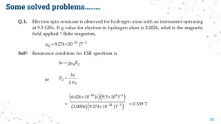 INSTRUMENTATION OF ELECTRON SPIN RESONANCE (ESR) SPECTROSCOPY-M.ScSEM-3.pdf