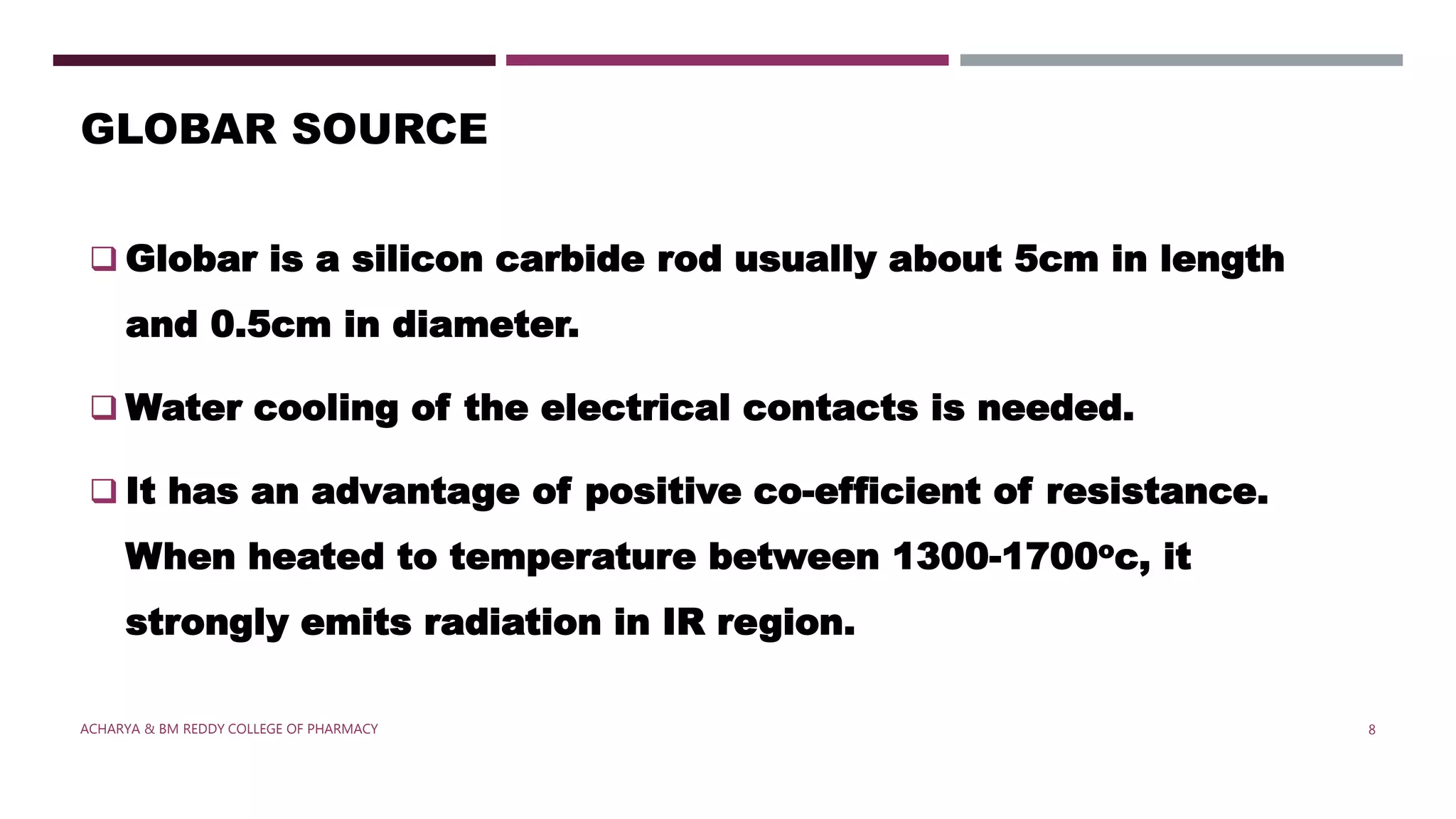 Instrumentation of infrared spectroscopy | PPTX