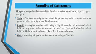Instrumentation of IR spectroscopy | PPTX