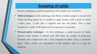 Instrumentation of IR spectroscopy | PPTX