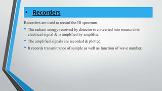 Instrumentation of IR spectroscopy | PPTX
