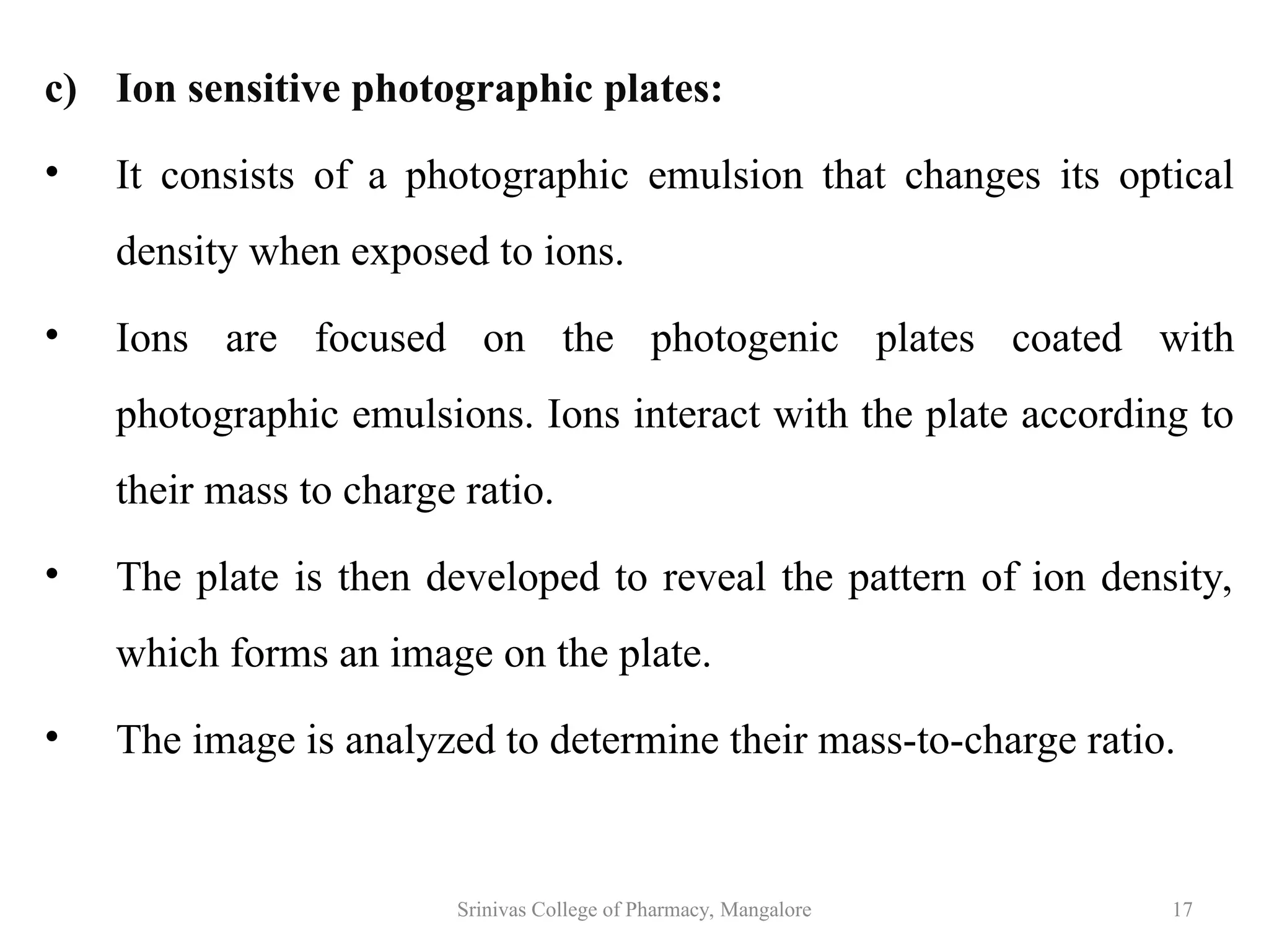 Instrumentation of mass spectroscopy. ppt | PPT