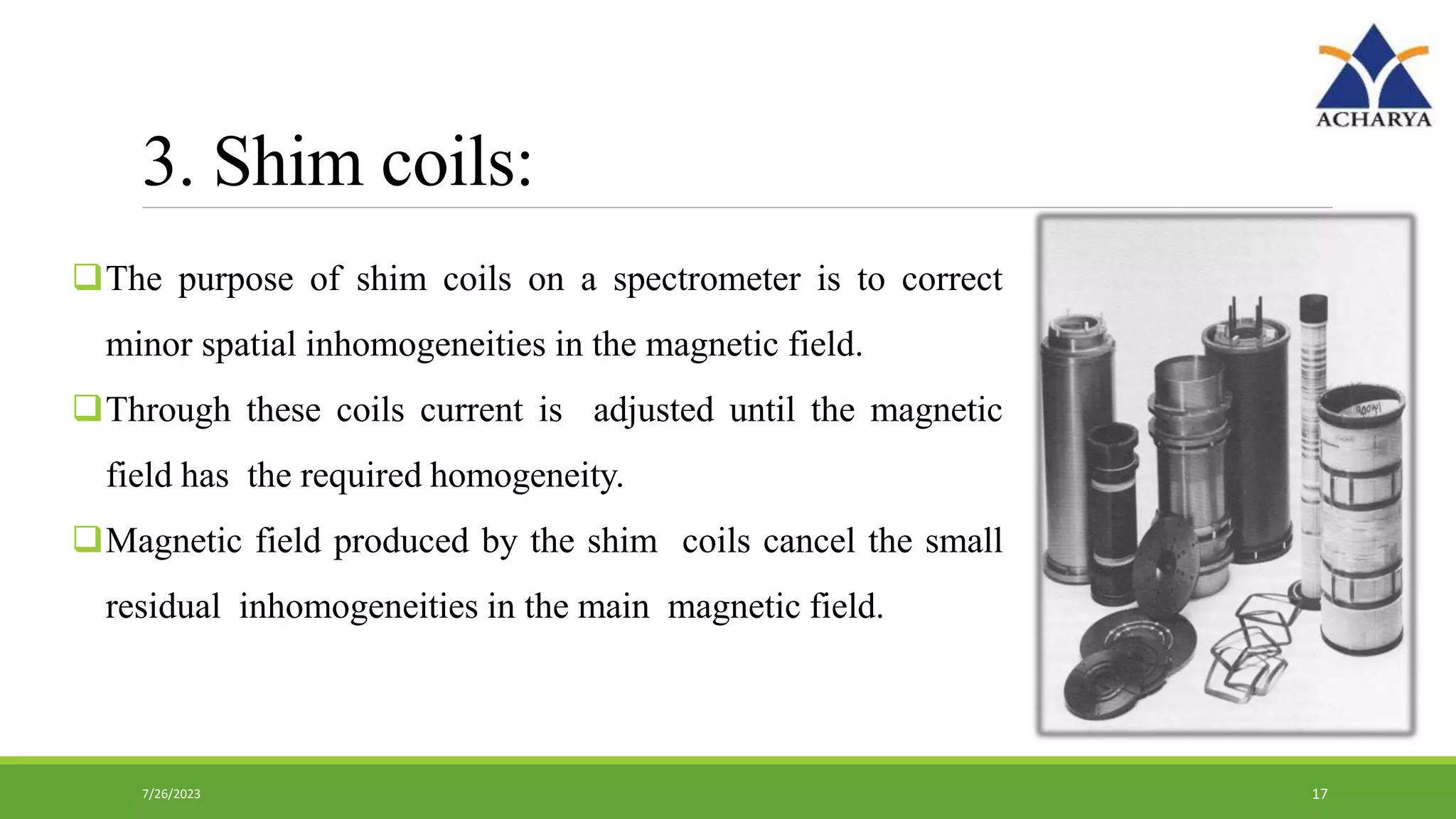 INSTRUMENTATION OF NMR SPECTROMETER.pptx