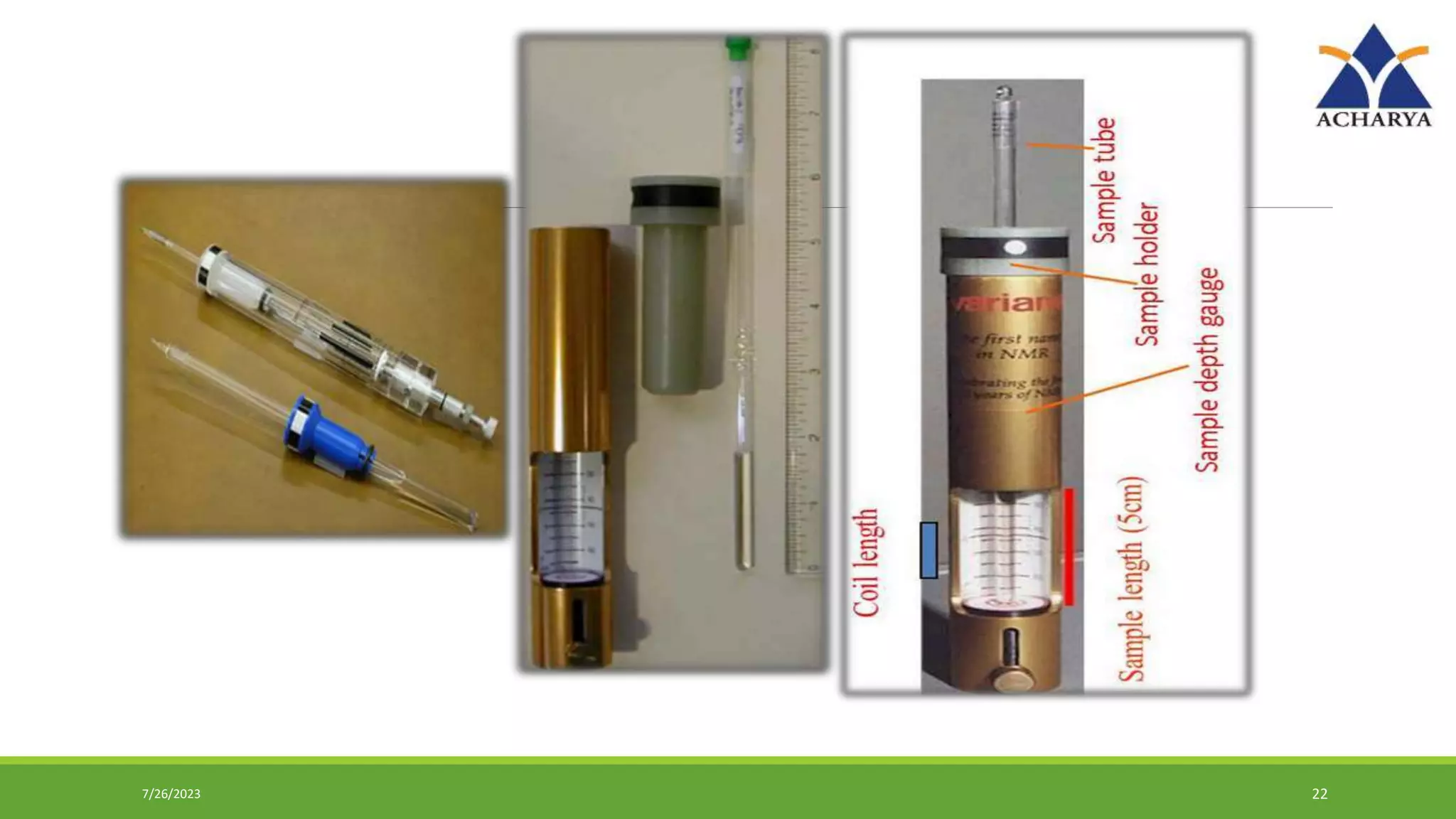 INSTRUMENTATION OF NMR SPECTROMETER.pptx