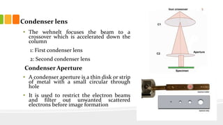 Instrumentation of Transmission electron microscope .............. ,,,.pptx
