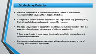 Instrumentation of uv visible spectrophotometer | PPTX