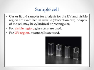 Instrumentation of uv visible spectroscopy | PPTX