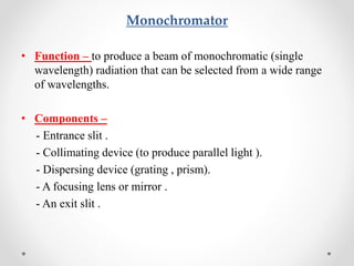 Instrumentation of uv spectrophotometer pranav kumar singh | PPT