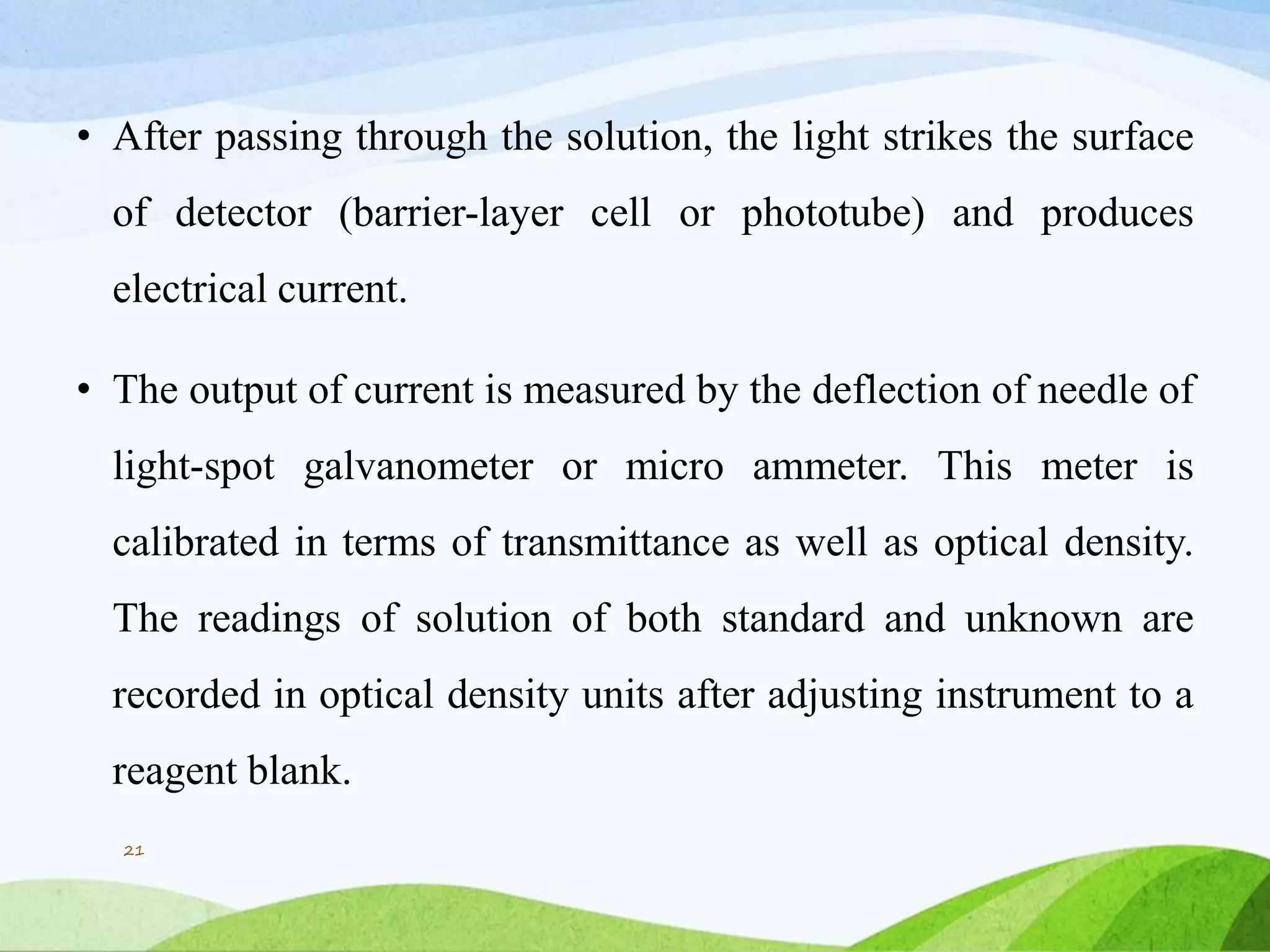 Instrumentation of uv spectroscopy | PPTX
