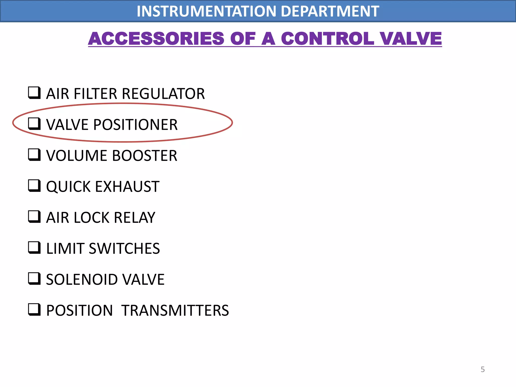 Instrumentation positioner presentation | PDF