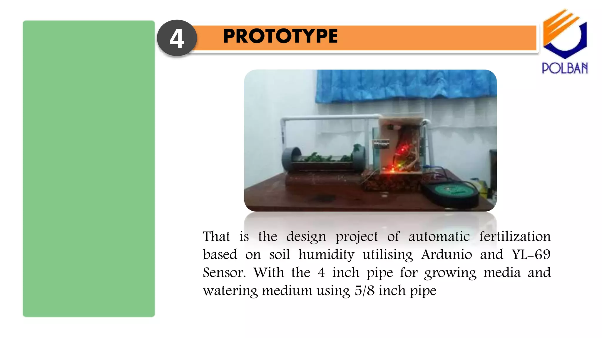 Automatic Fertilization base on Arduino Uno | PPTX