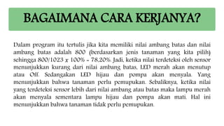 Pemupukan Tanaman Otomatis Berbasis Arduino Uno menggunakan Sensor ...