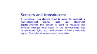 Instrumentation Sensors Transducers_Lecture Part 2 Sept -2024.pptx