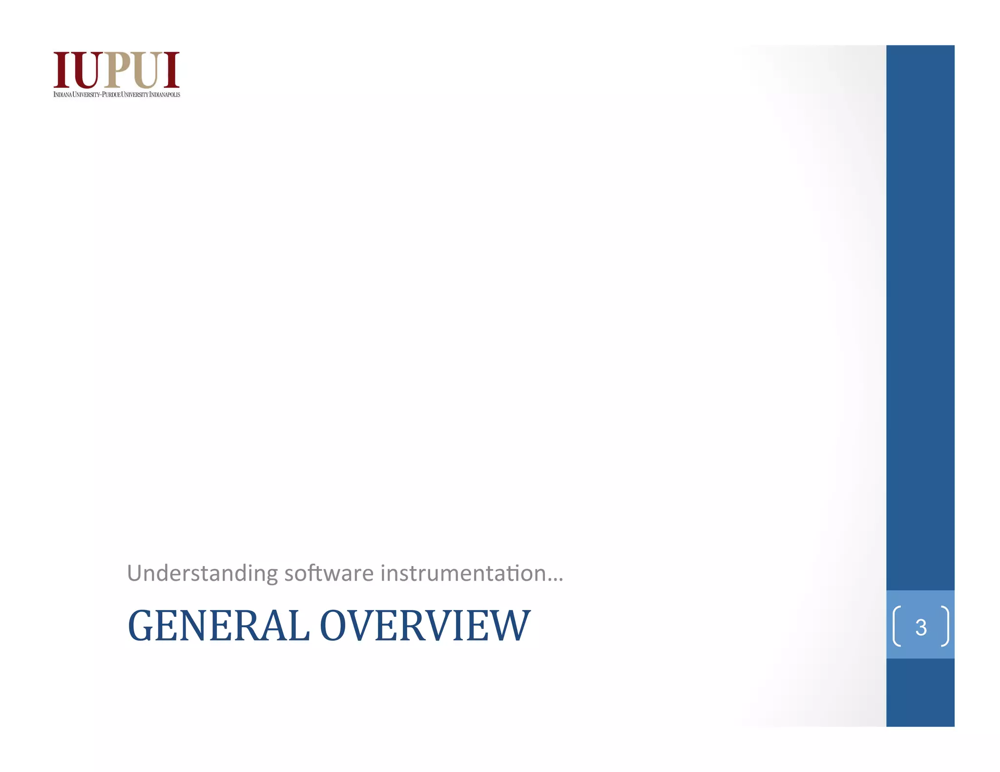 Instrumentation of Software Systems | PPT