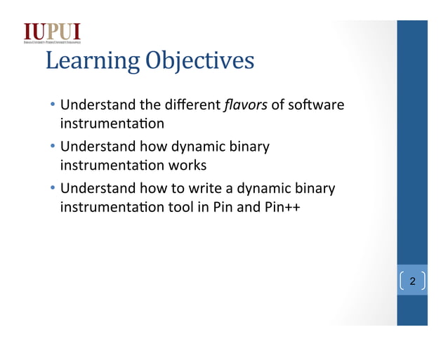 Instrumentation of Software Systems | PPT