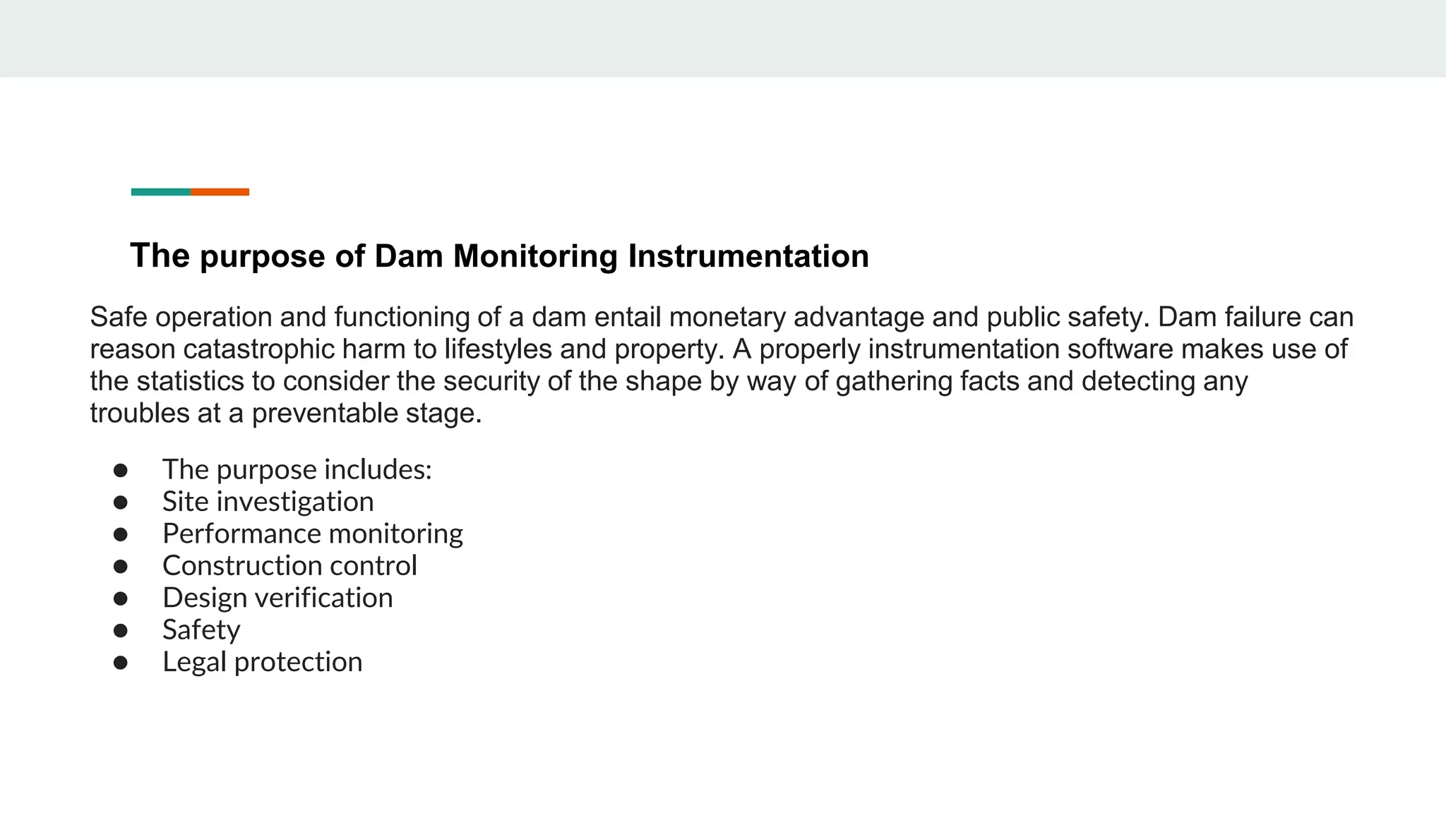 Instrumentation And Structural Monitoring Of Dams Pptx