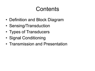 Instrumentation system | PPT