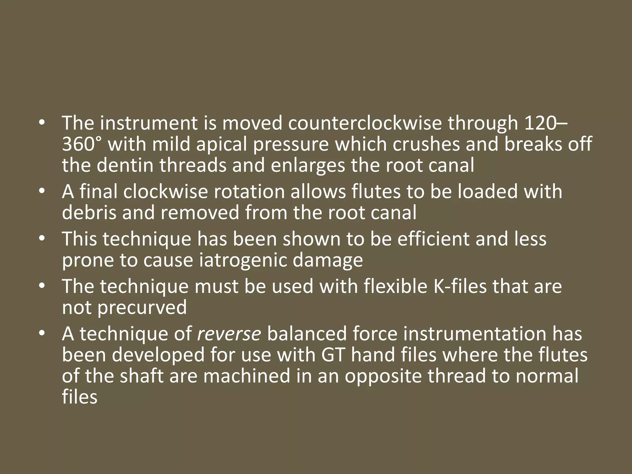 Instrumentation techniques | PPTX