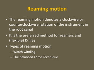 Instrumentation techniques | PPTX