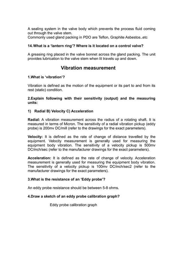 Basic Instrument Presentation ( pressure ) | PDF