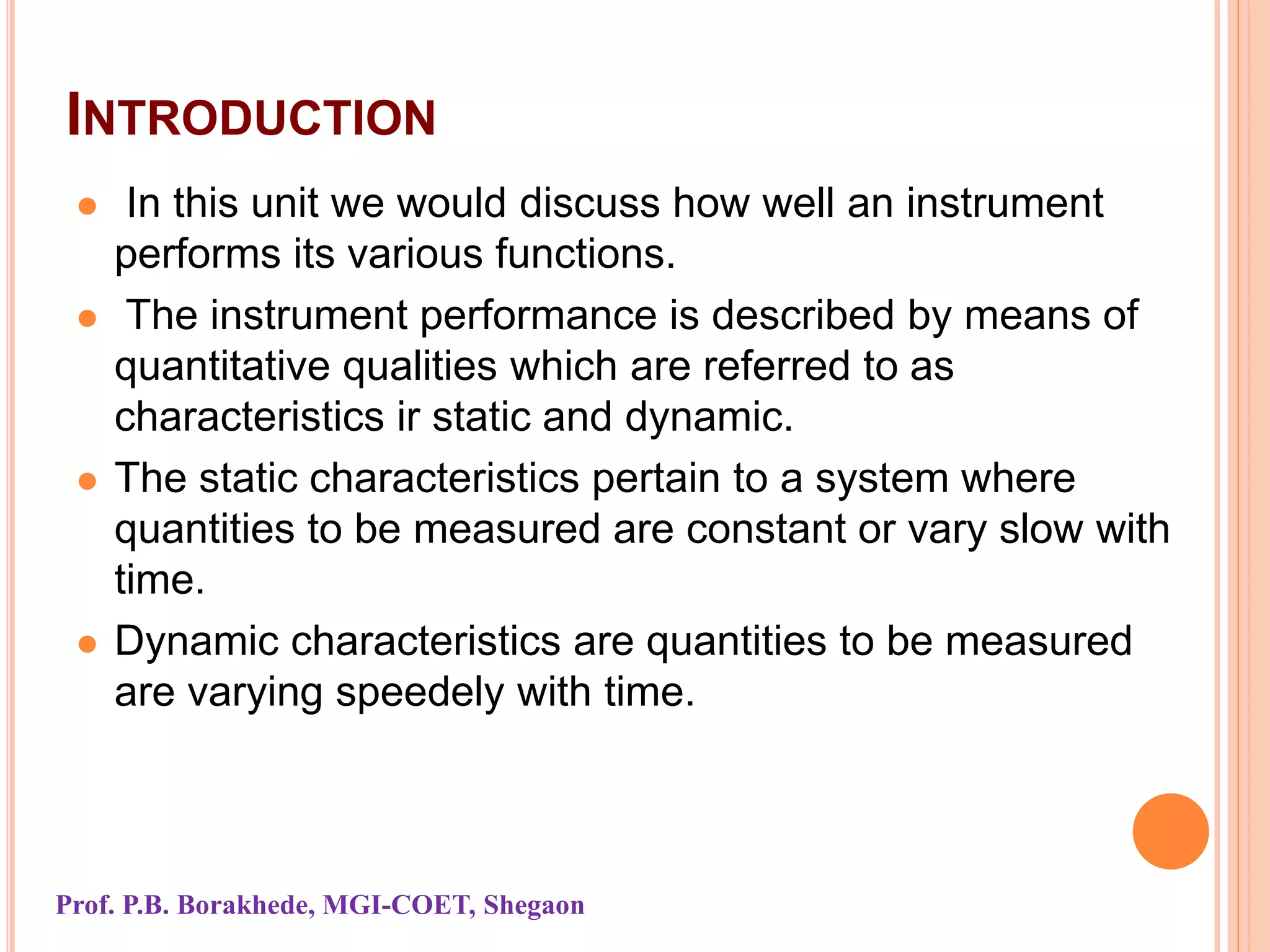 Instrument characteristics | PPSX