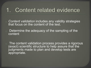 Instrument development and data analysis validation | PPT