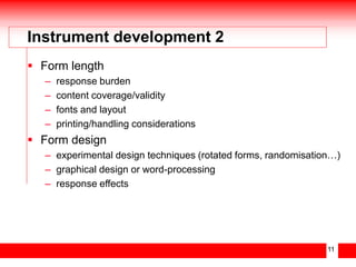 Instrument development process | PPT