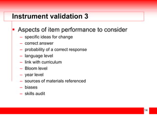 Instrument development process | PPT