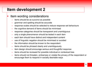 Instrument development process | PPT