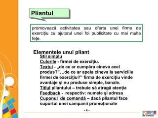 Instrumente de marketing_materiale_promotionale | PPT