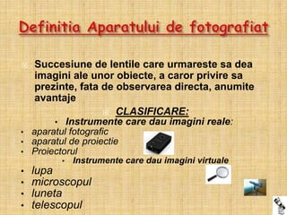 Instrumente optice | PPT