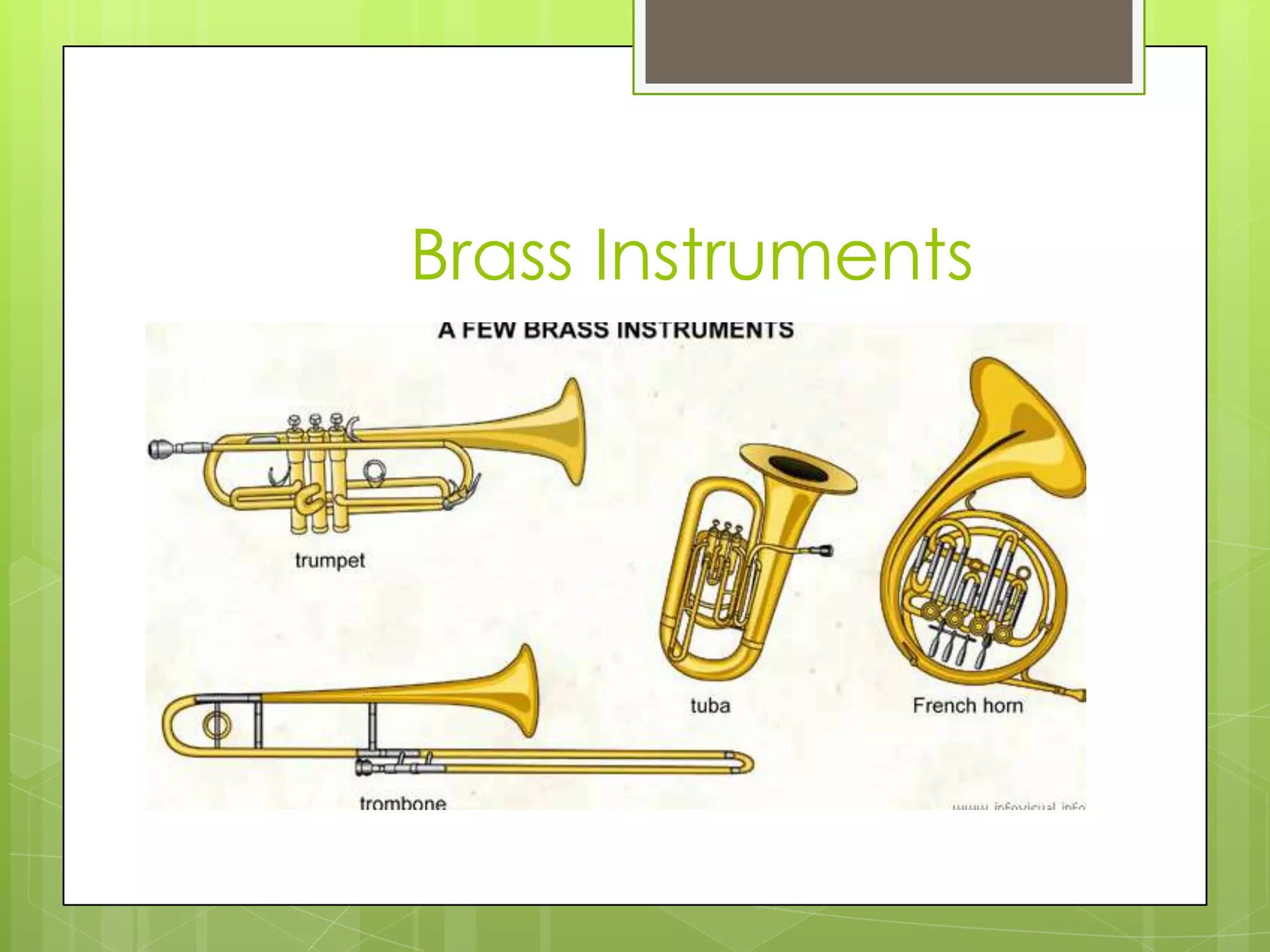Instrument families 2 | PPT