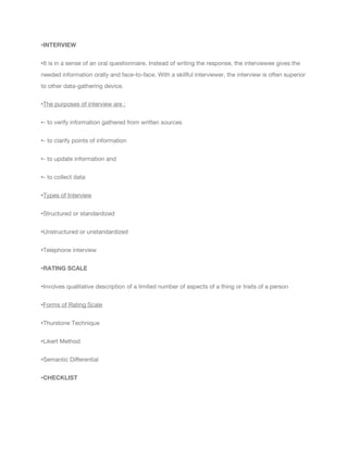 Instrument in research | ODT | Educational Assessment | Education