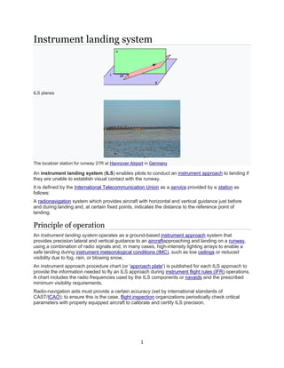 Instrument landing system.docx
