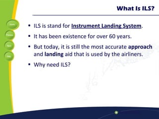 Instrument landing system | PPT