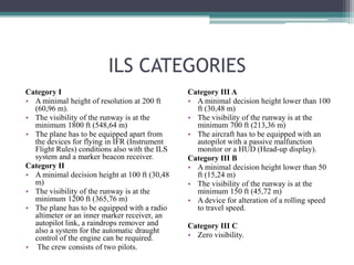 Instrument landing system (ils) | PPTX