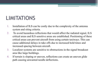 Instrument landing system (ils) | PPTX