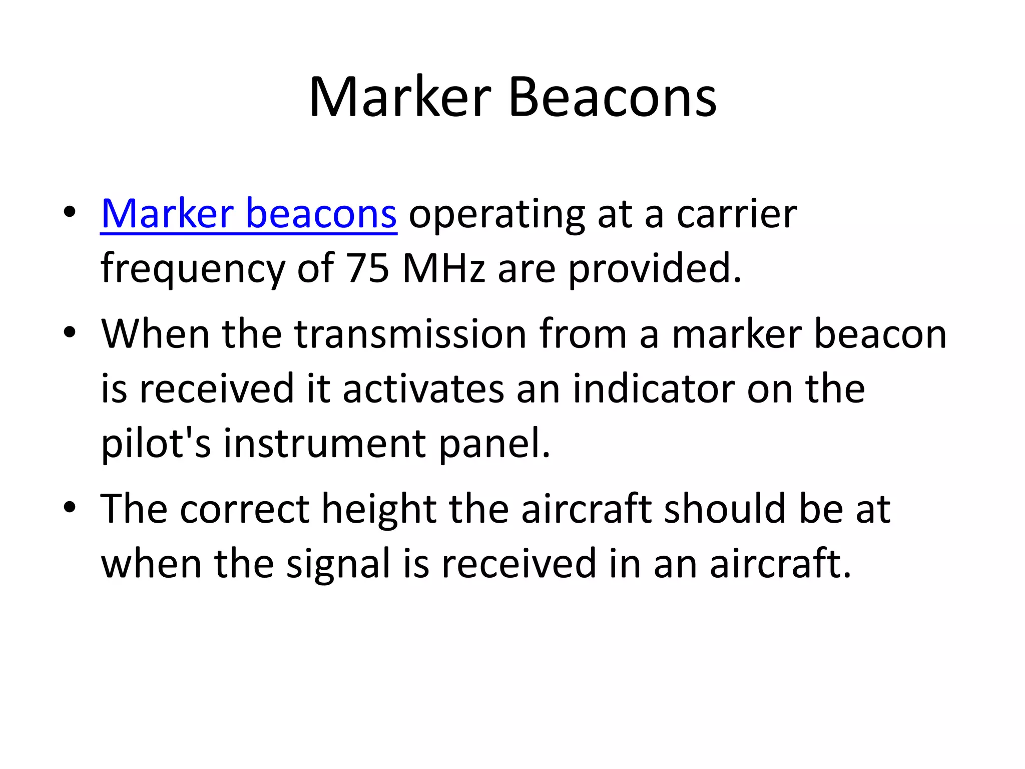 Instrument landing system (ils) | PPTX