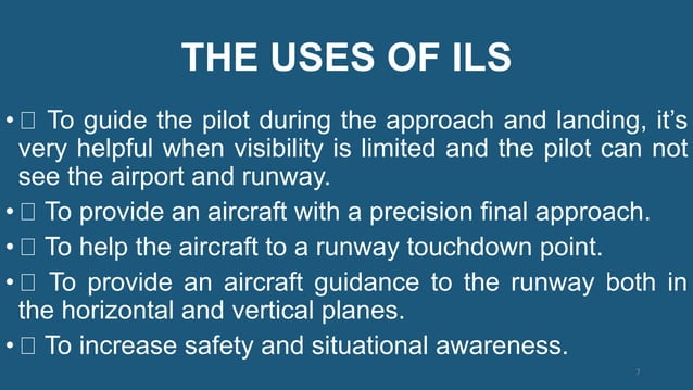 Instrument landing system (ils) ppt | PPTX | Aviation Industry | Industries