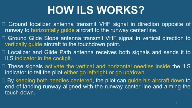 Instrument landing system (ils) ppt | PPTX | Aviation Industry | Industries