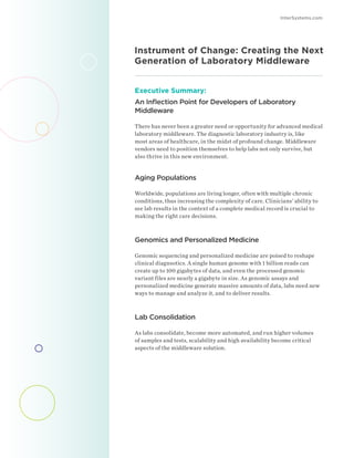 Instrument of Change: Creating the next generation of Laboratory Middleware | PDF