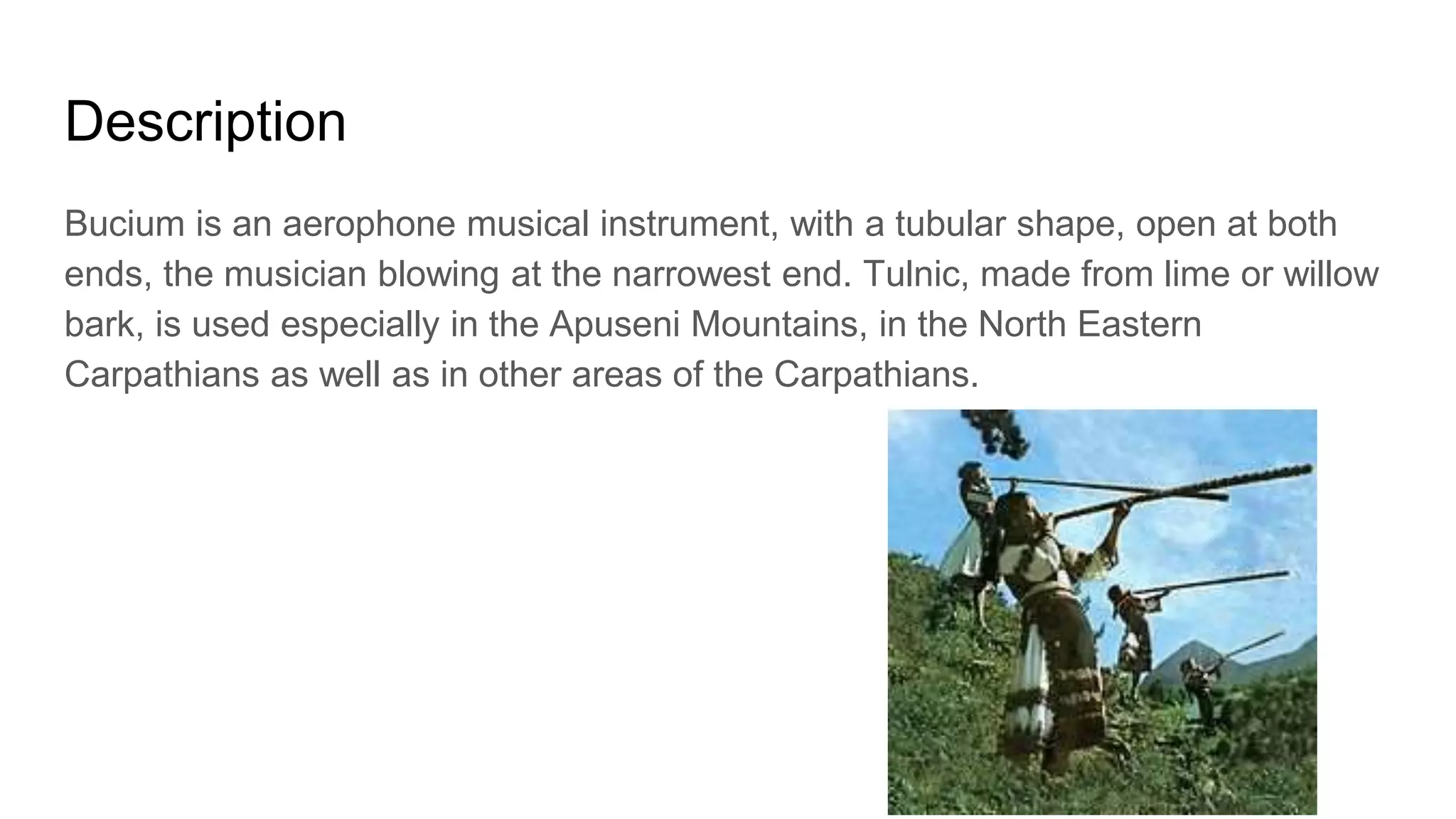 Instrument of romanian | PPTX