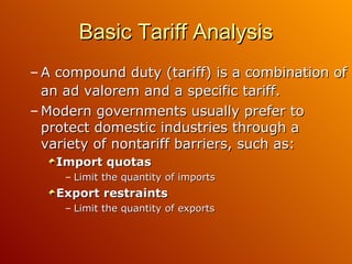 Instrument Of Trade Policy(M) | PPT